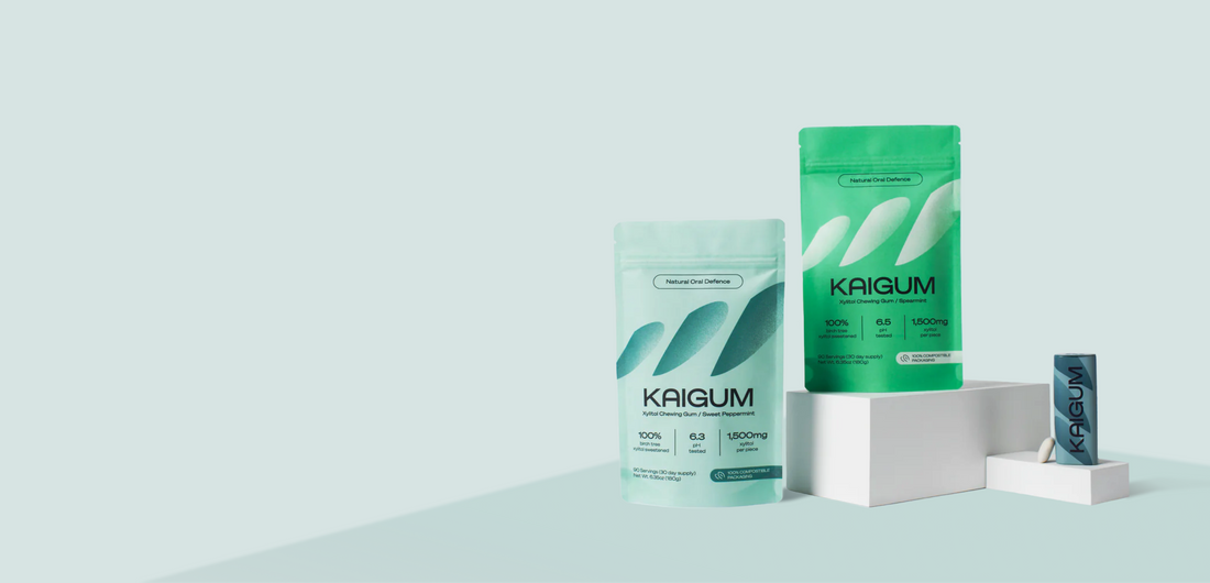 Kaigum Natural Tree Sap, 100% Xylitol Gum